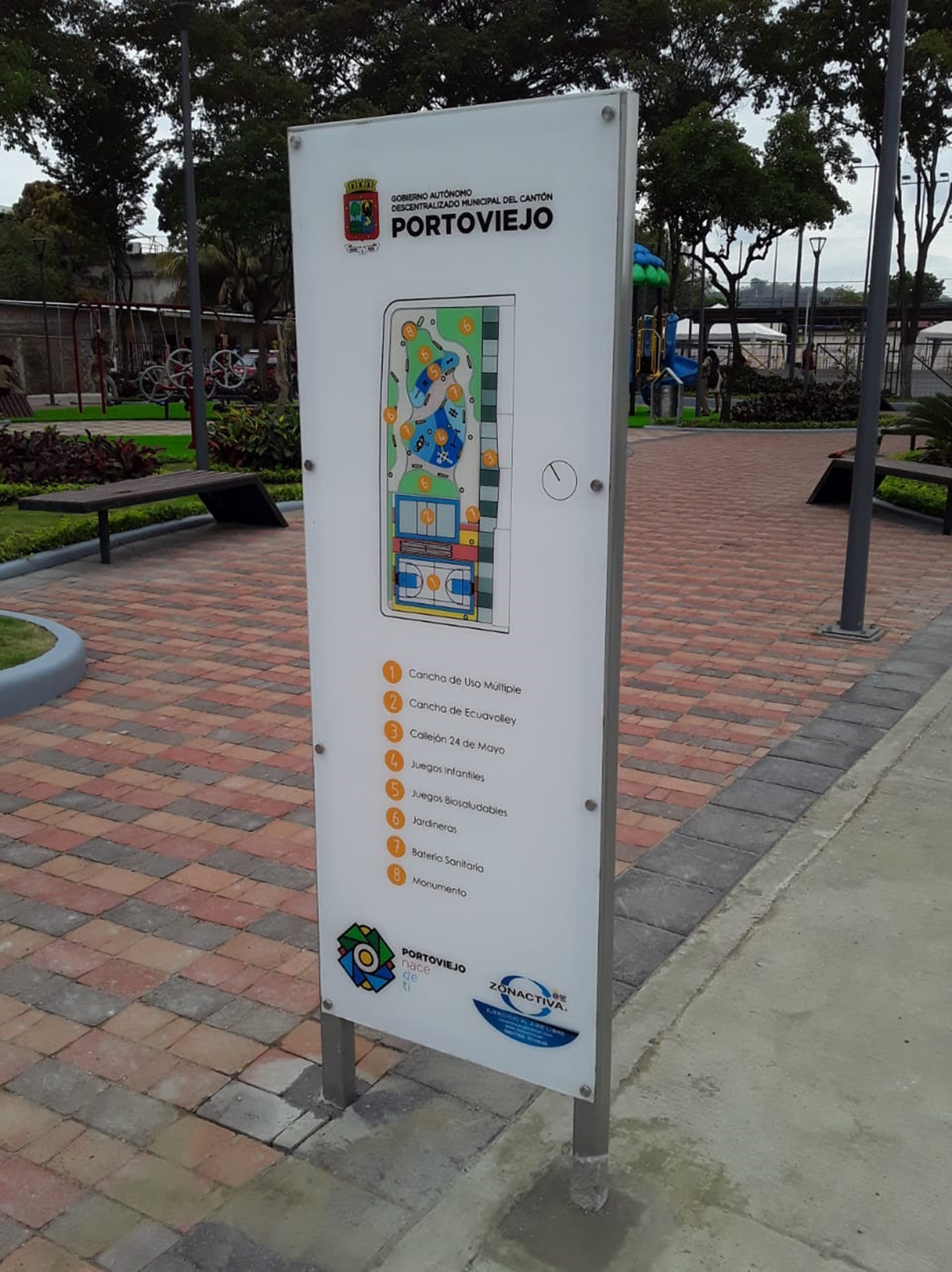 Tótems informativos - ZONACTIVA